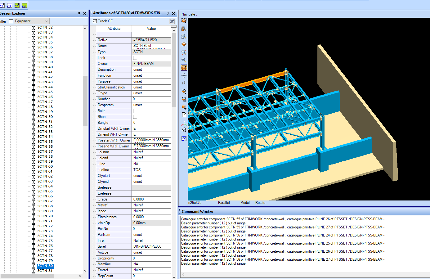 انتقال خروجی TEKLA STRUCTURES به PDMS